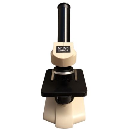 Microscópio Biológico Monocular - Opton - Aumento de 70x a 400x ...