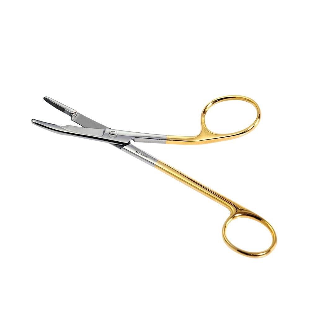 Porta Agulha Gillies com Wídea 16cm - CenterMedical